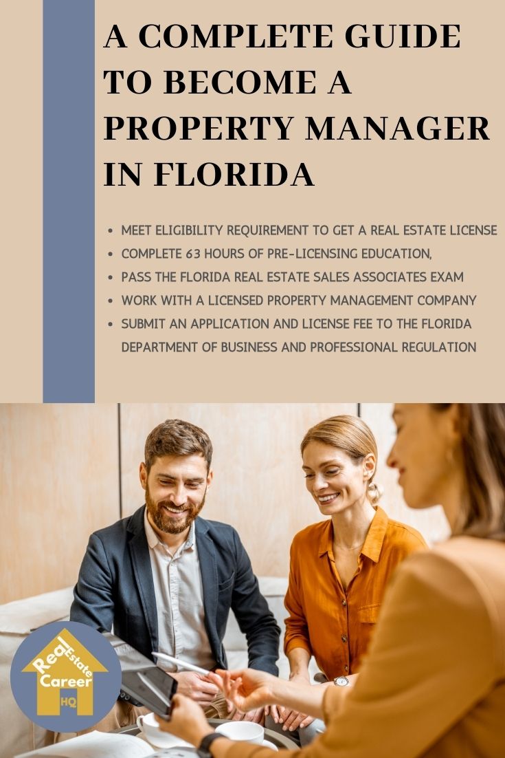 How to Become a Property Manager in Florida? (license| income| FAQ ...